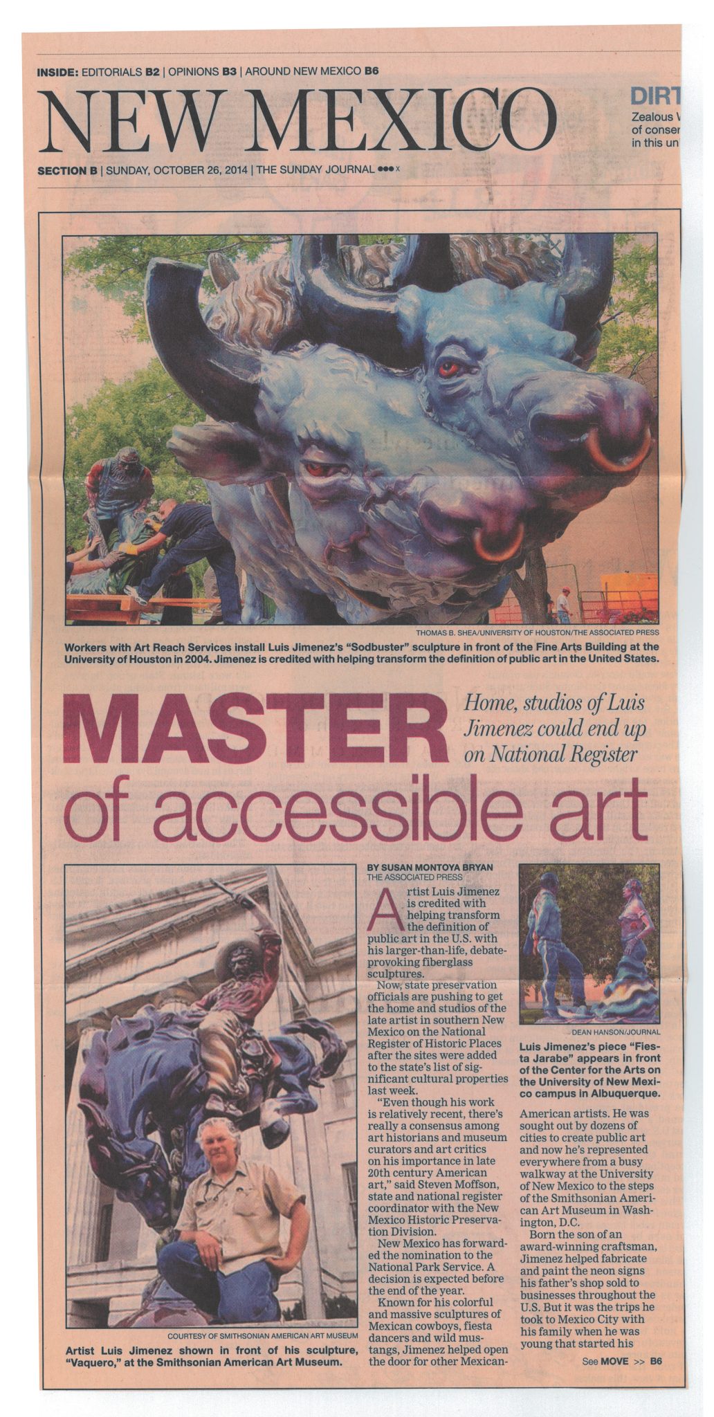 Luis Jiménez: In the UNMAM Collection – UNM Art Museum