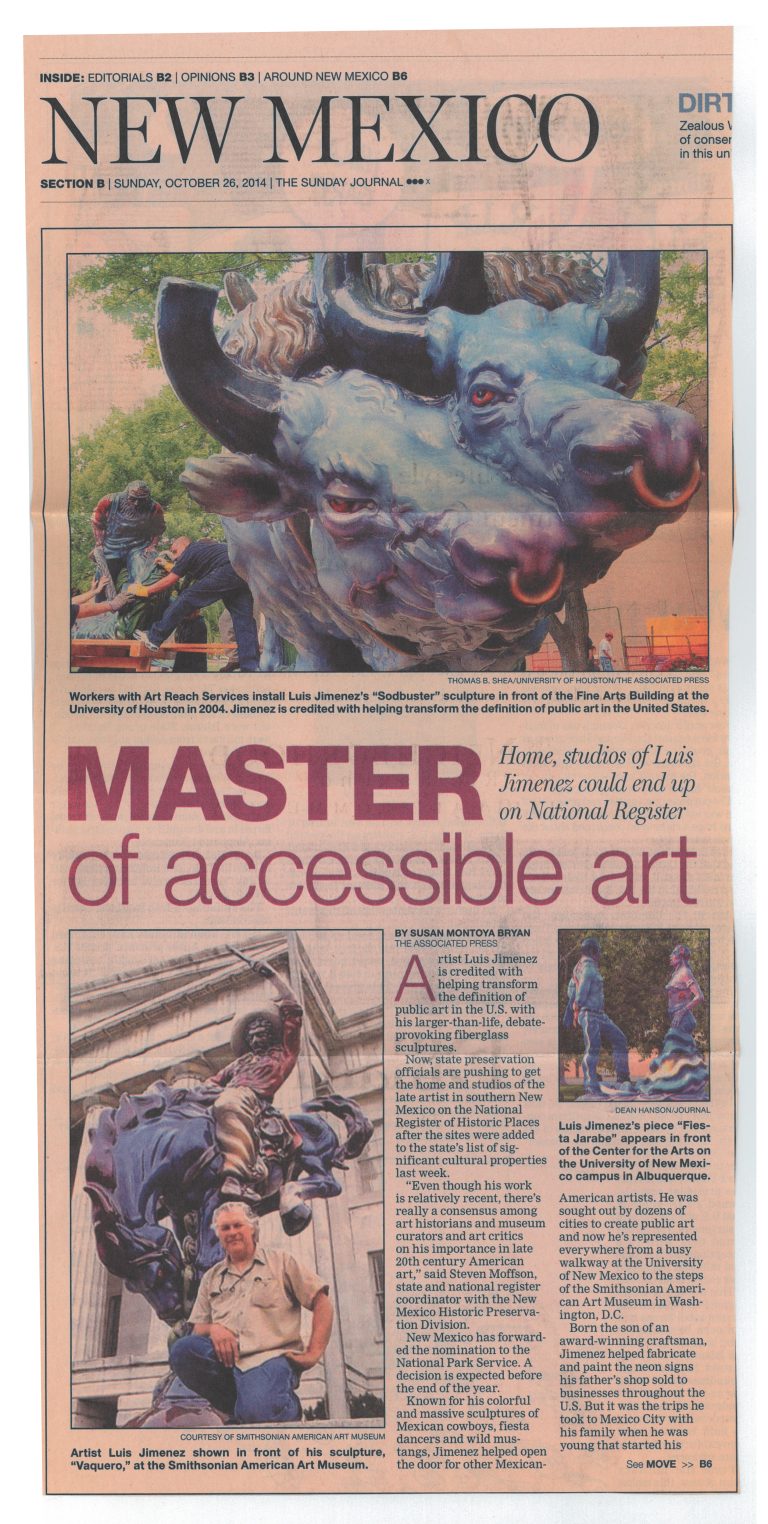 Luis Jiménez: In the UNMAM Collection – UNM Art Museum